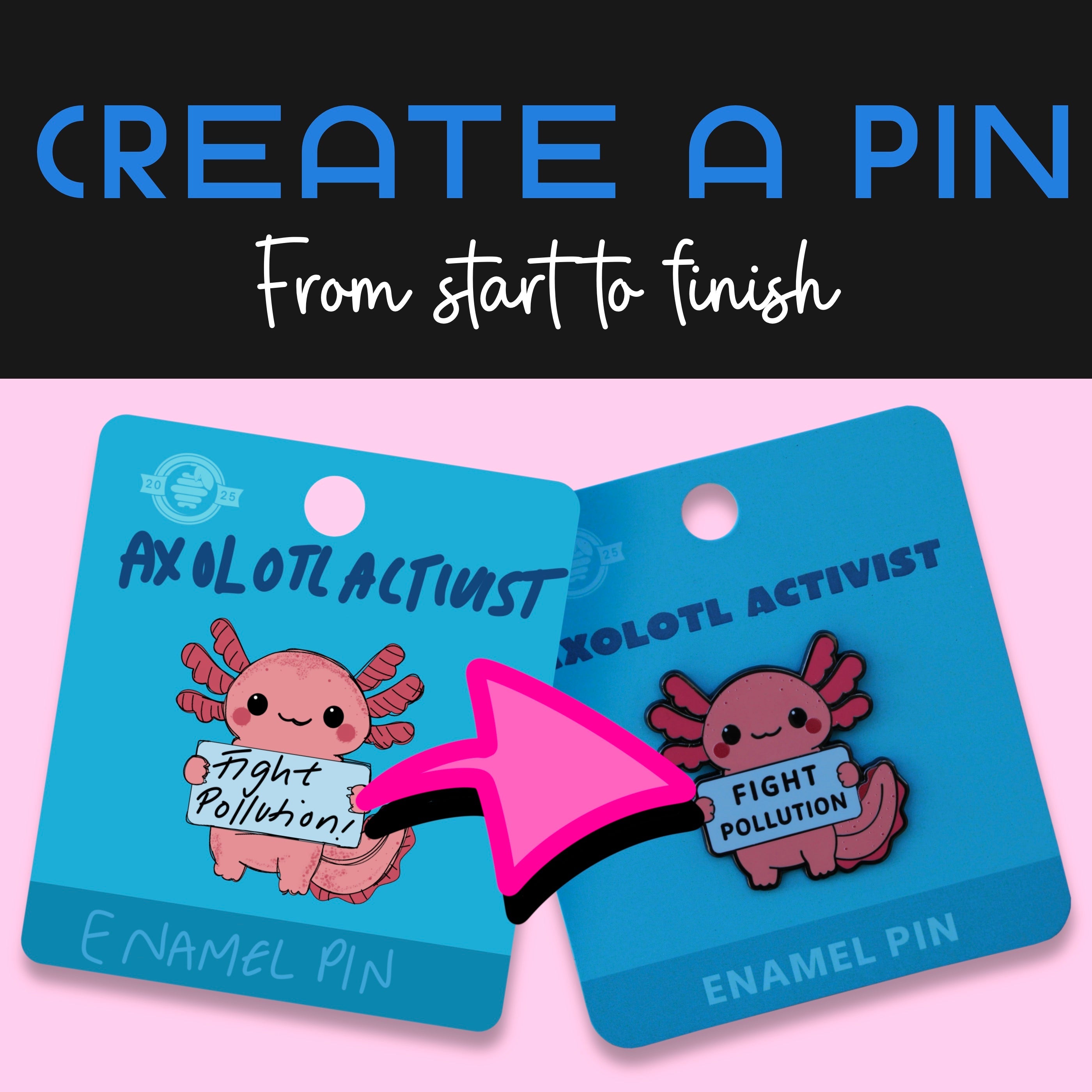 How to Create Custom Enamel Pins: Step by Step Guide – Pin Hive